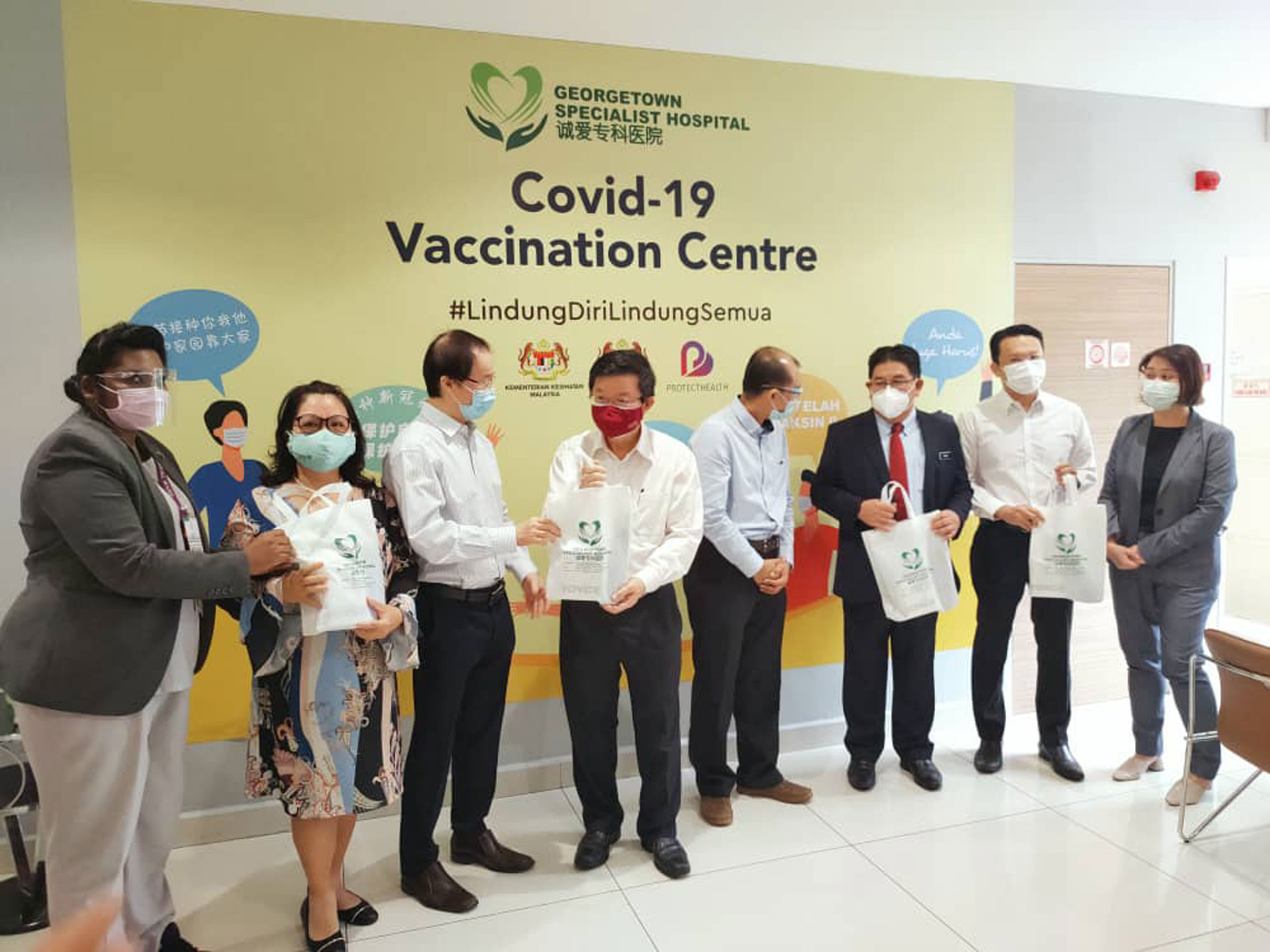 New Vaccination Centre in Penang - Penang Centre of Medical Tourism - PMED